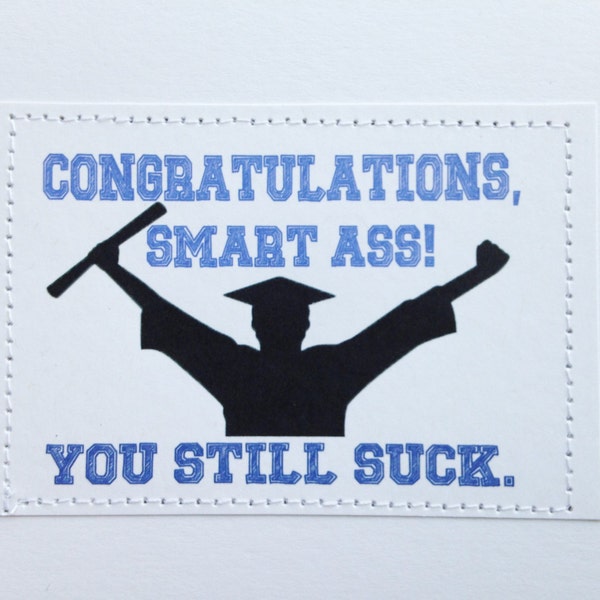Rude Graduation Card - Etsy