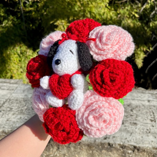 Snoopy Flower Bouquet - Etsy