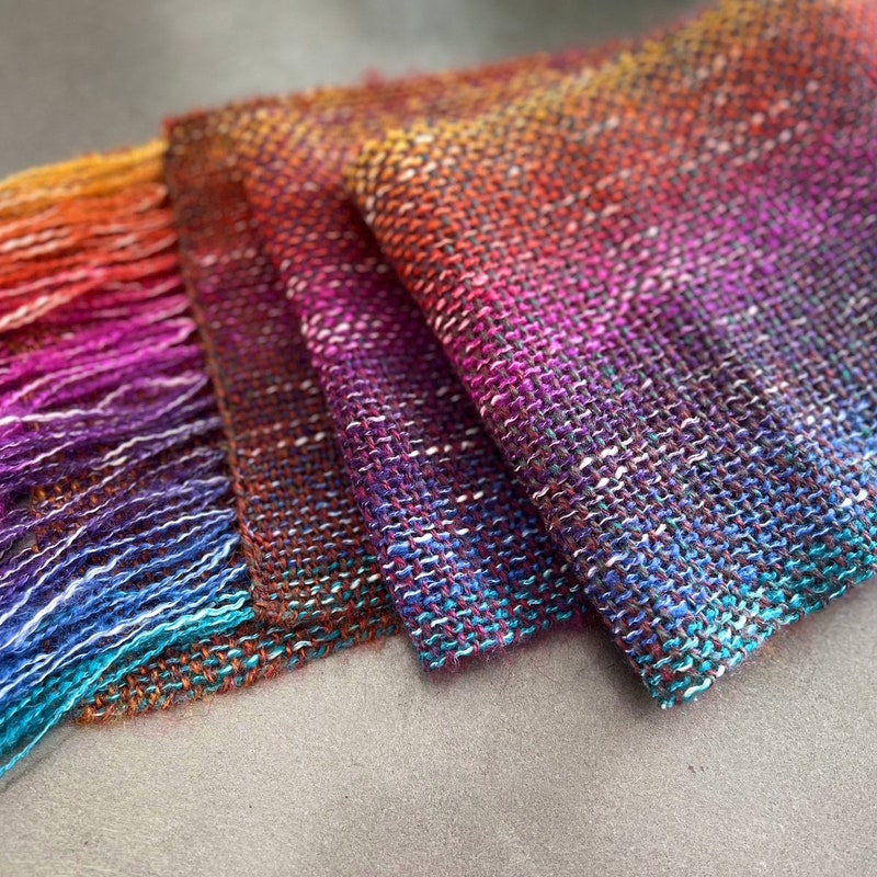 Hand Woven Scarf - Etsy