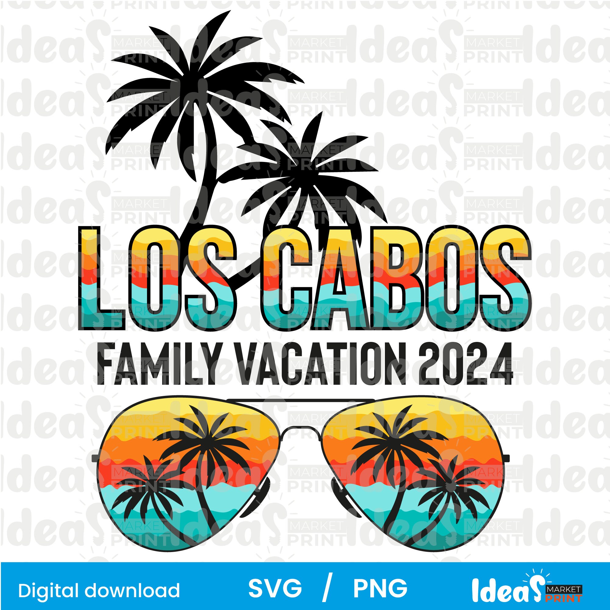 Los Cabos 2024 Family Digital File, Family Vacation Svg, Svg, Family ...