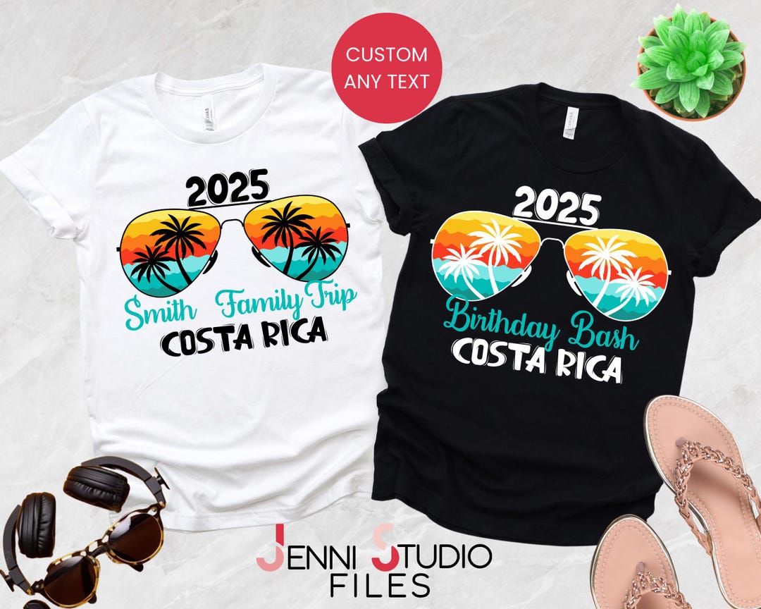 Costa Rica 2025 Family Shirt, Costa Rica FRIENDS, Costa Rica Shirt ...