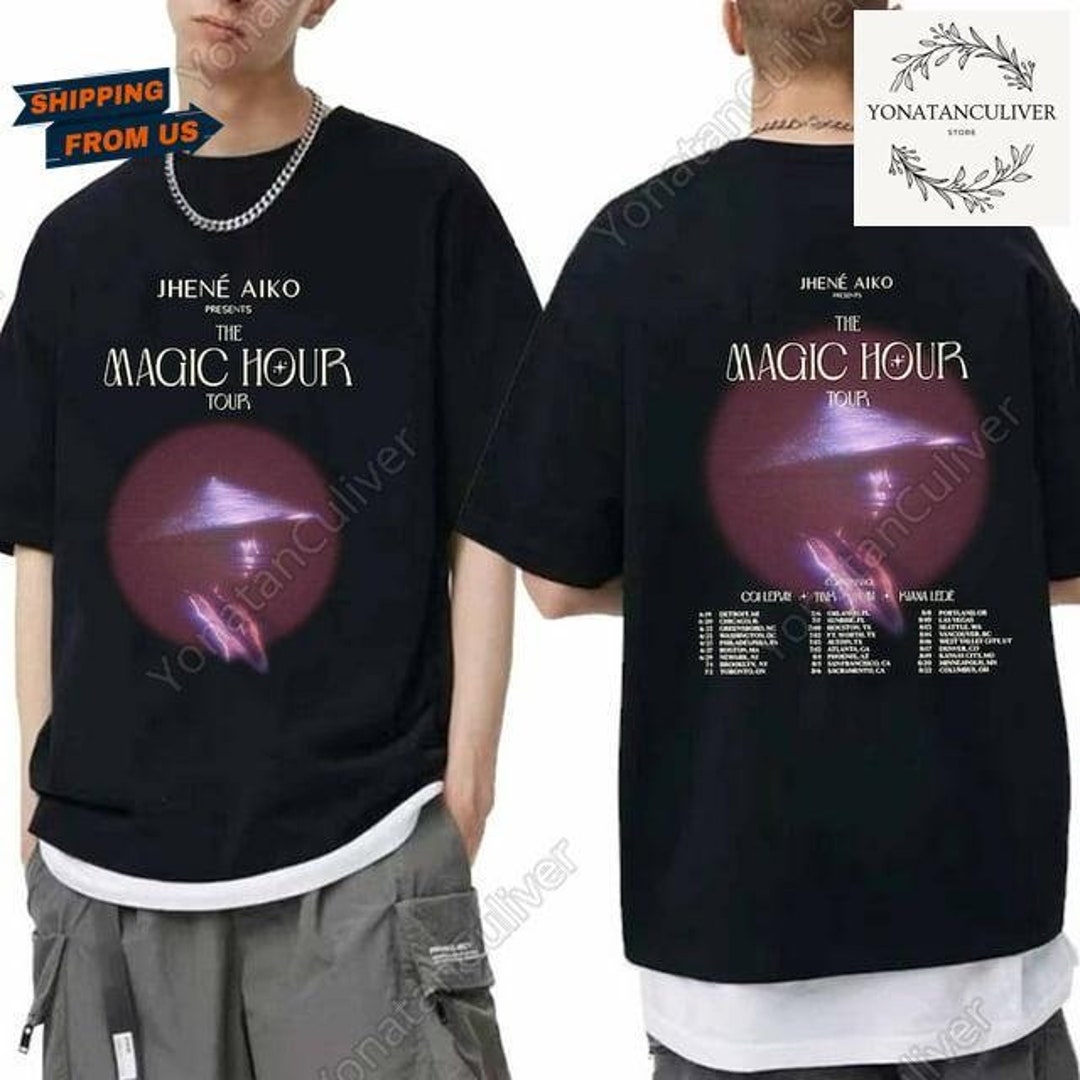 Jhene Aiko the Magic Hour Tour 2024 Shirt, Jhene Aiko Shirt, Jhene Aiko 2024 Concert Shirt ...
