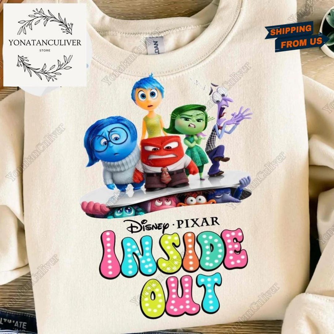 Inside Out 2 Shirt, Disney Pixar Inside Out Shirt, Disney Inside Out ...