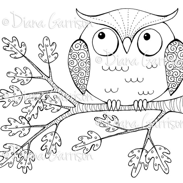 Owl Digi - Etsy