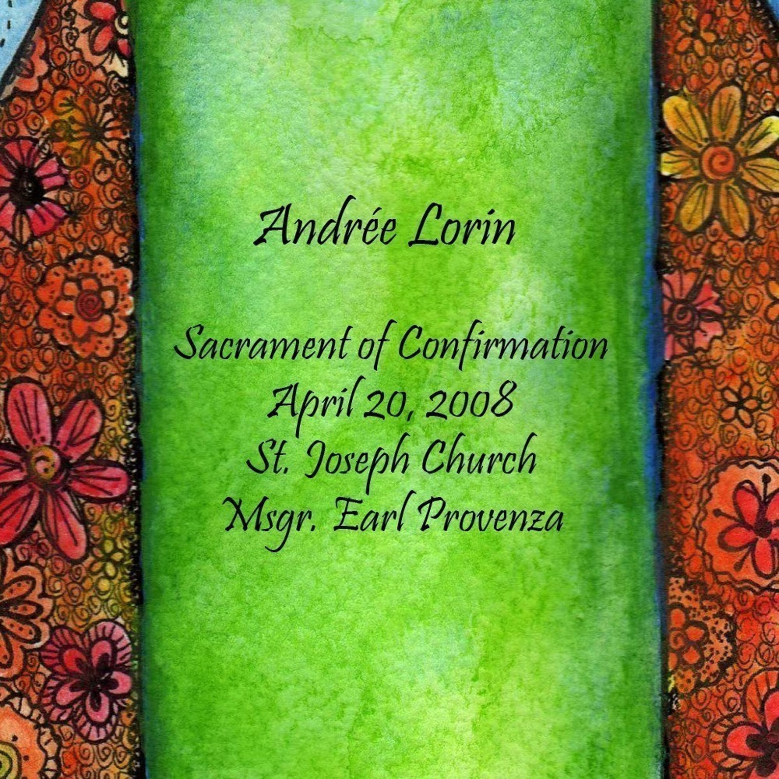 Personalized Confirmation Gift - Gifts of the Spirit - 5x7 Art Print - Etsy