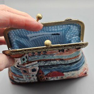 Italian Medium Kiss Lock Snap Coin Purse, Snap Coin Purse, Snap Change ...