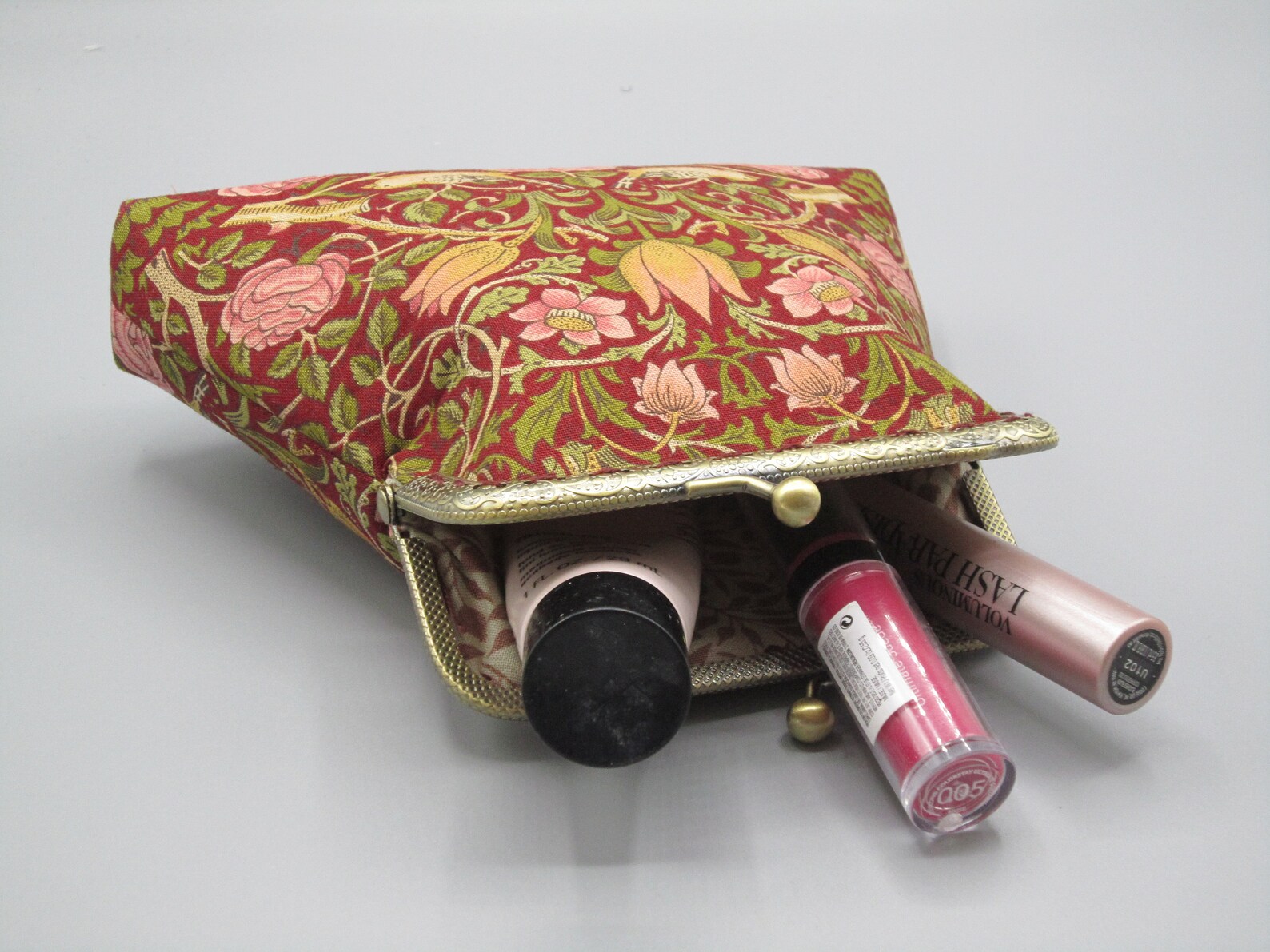 William Morris Inspired Rose 1883 Replica Medium Kiss Lock - Etsy