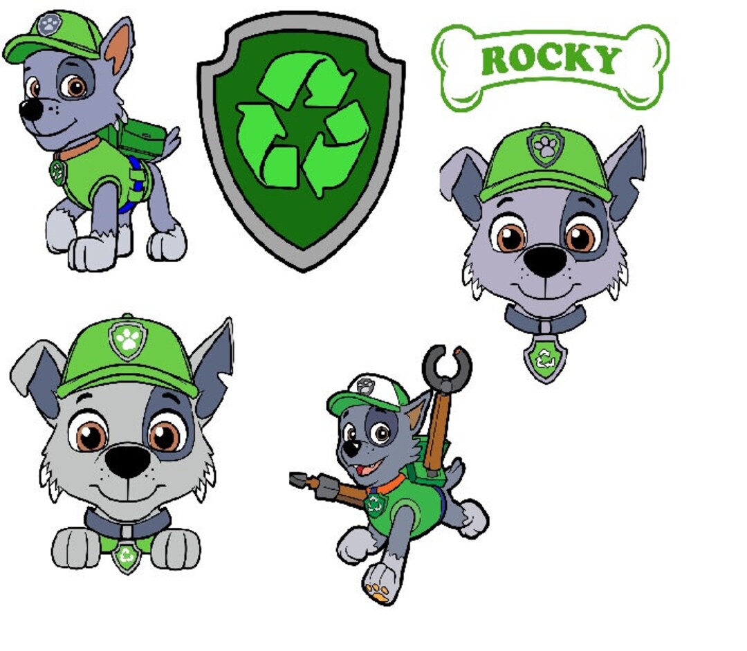 Rocky SVG Bundle 6 Files - Etsy