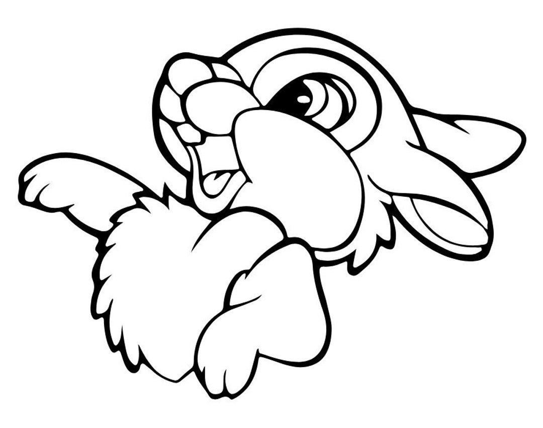 Thumper SVG File - Etsy