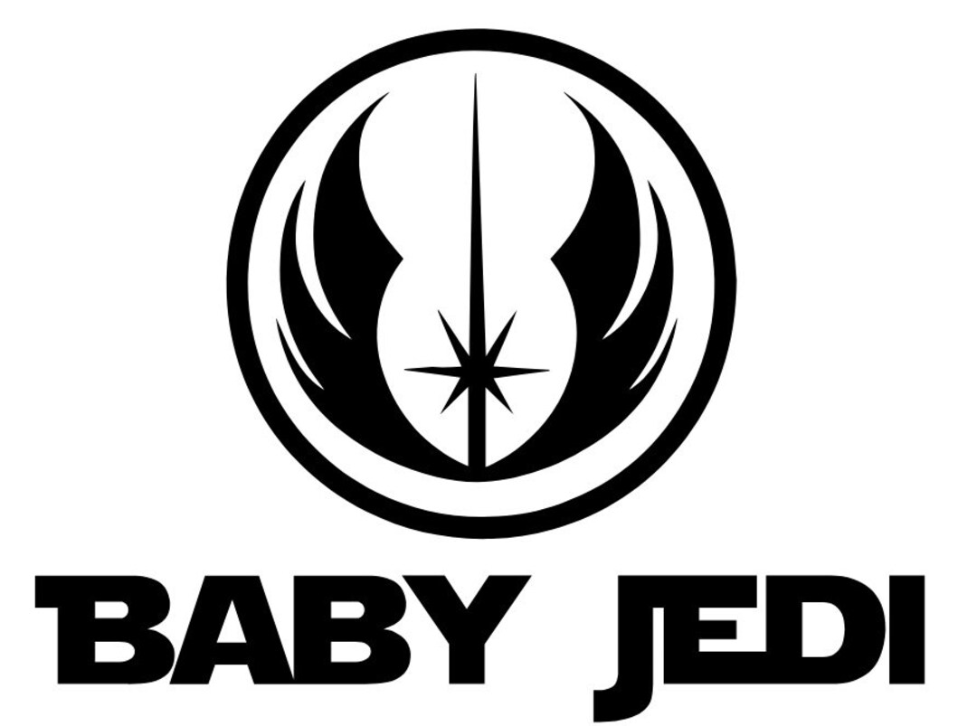 Baby Jedi SVG File - Etsy