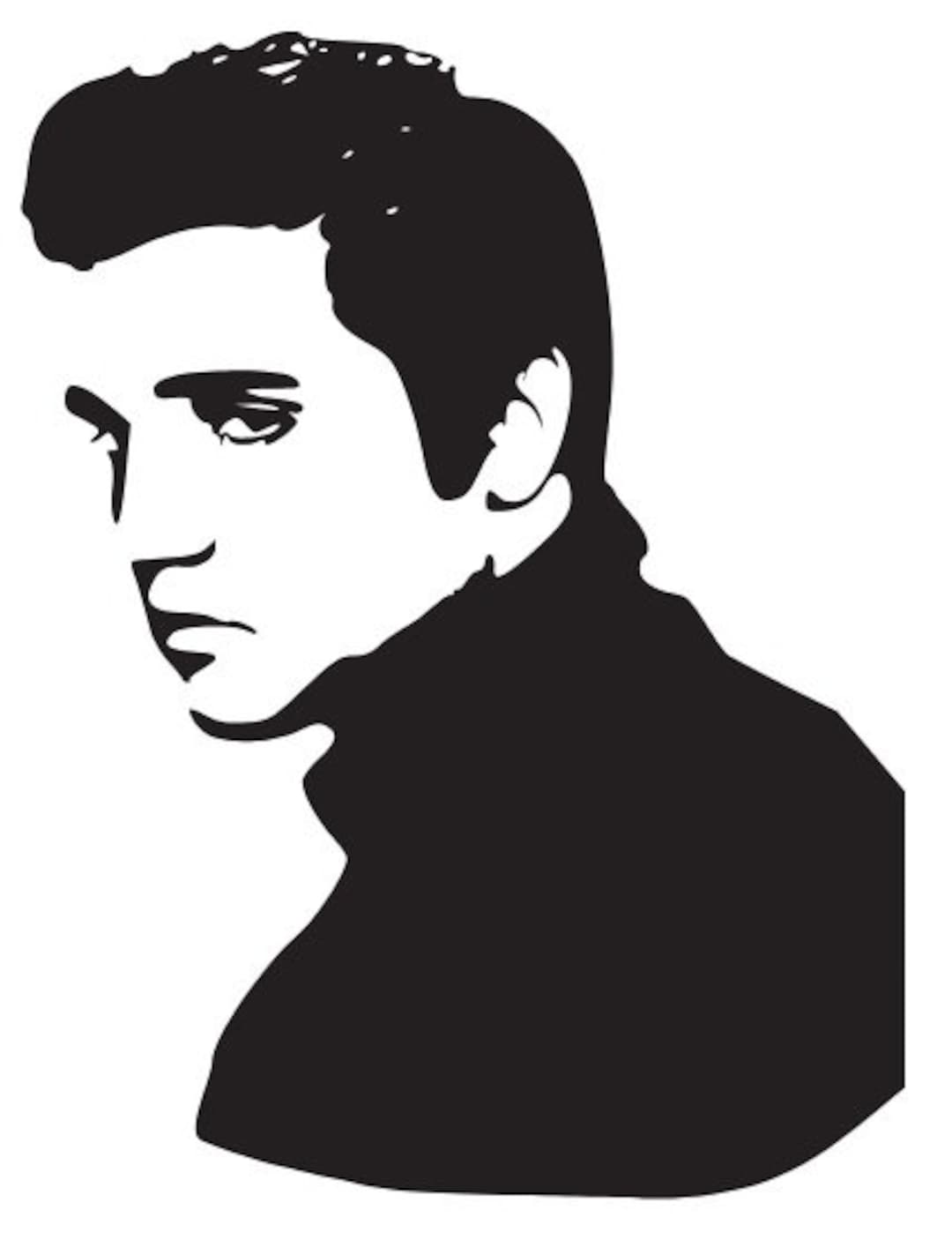 Elvis Presley SVG File - Etsy