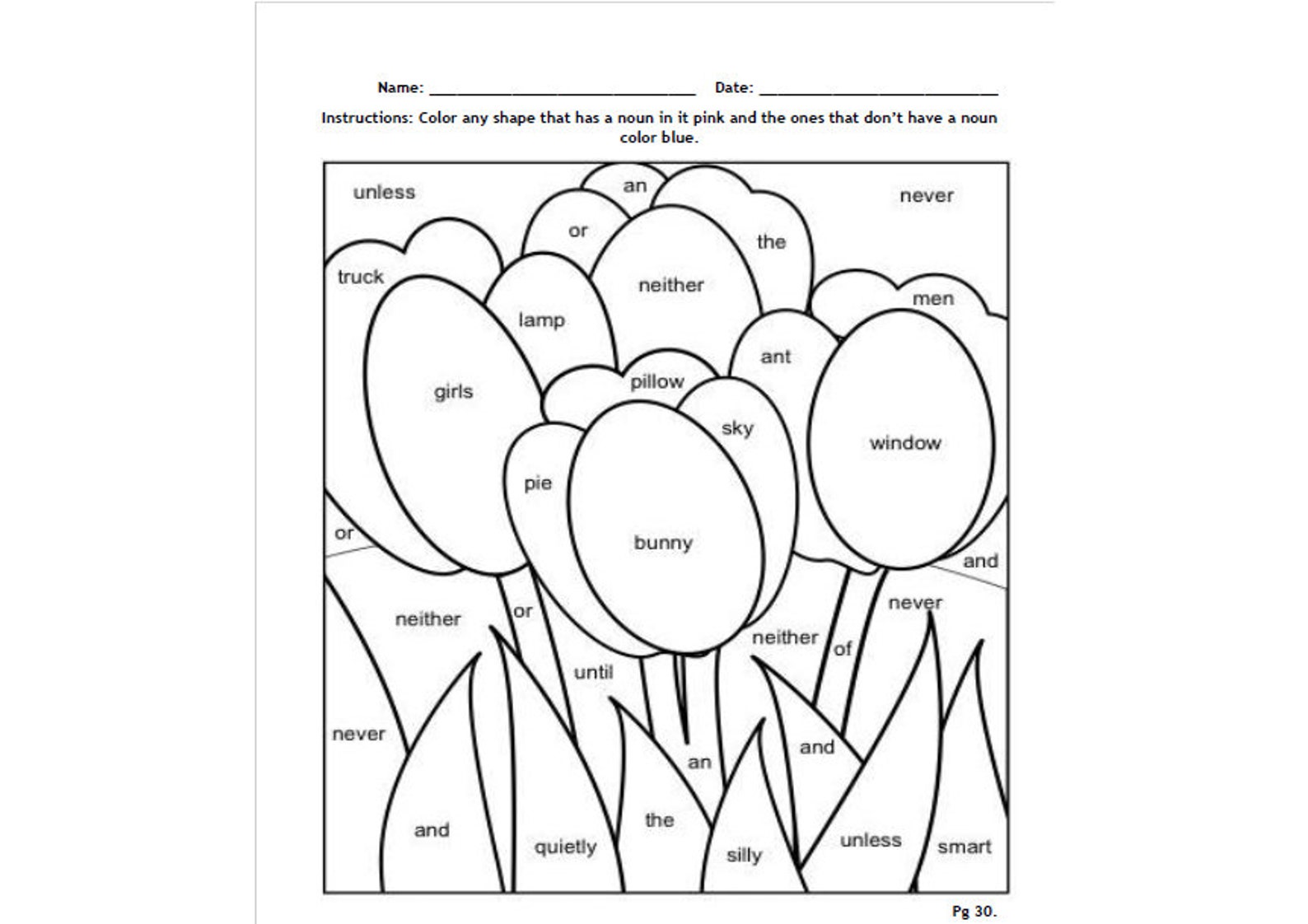 Fun Noun Worksheets, Nouns, What Are Nouns. Countable Nouns ...