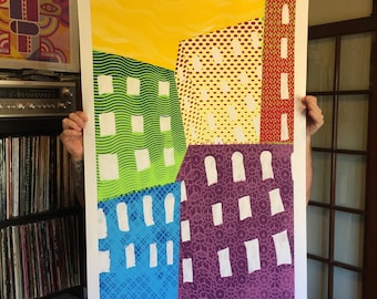 Large Screen Print - Etsy