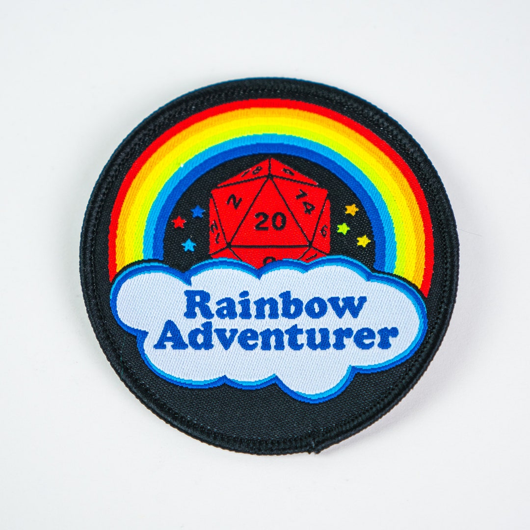 Rainbow Adventurer Patch - Etsy
