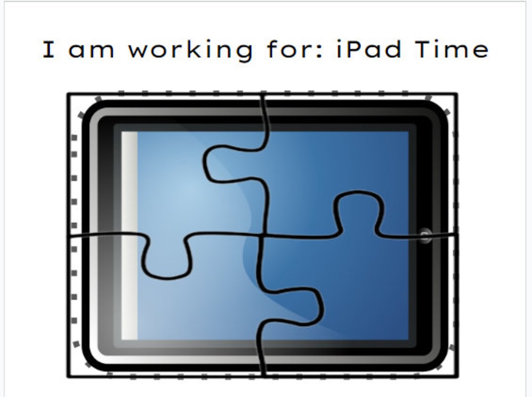 Earning iPad Time Behavior Token System Board - Etsy