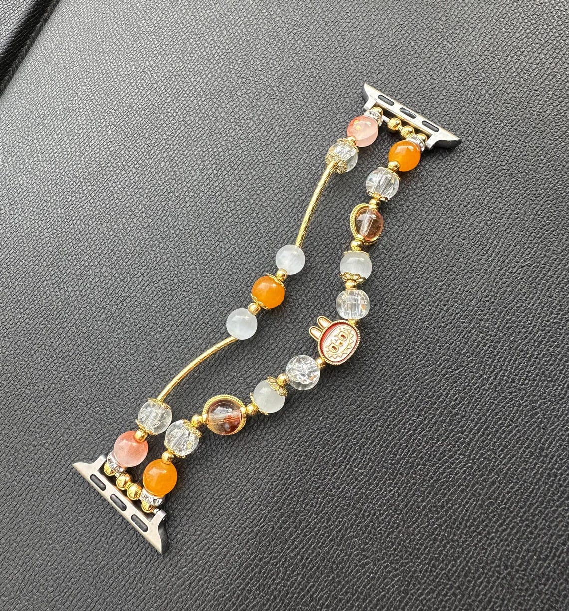 Labubu Bead Watch Strap / Band / Bracelet for Apple Watch Series 9 8 7 ...