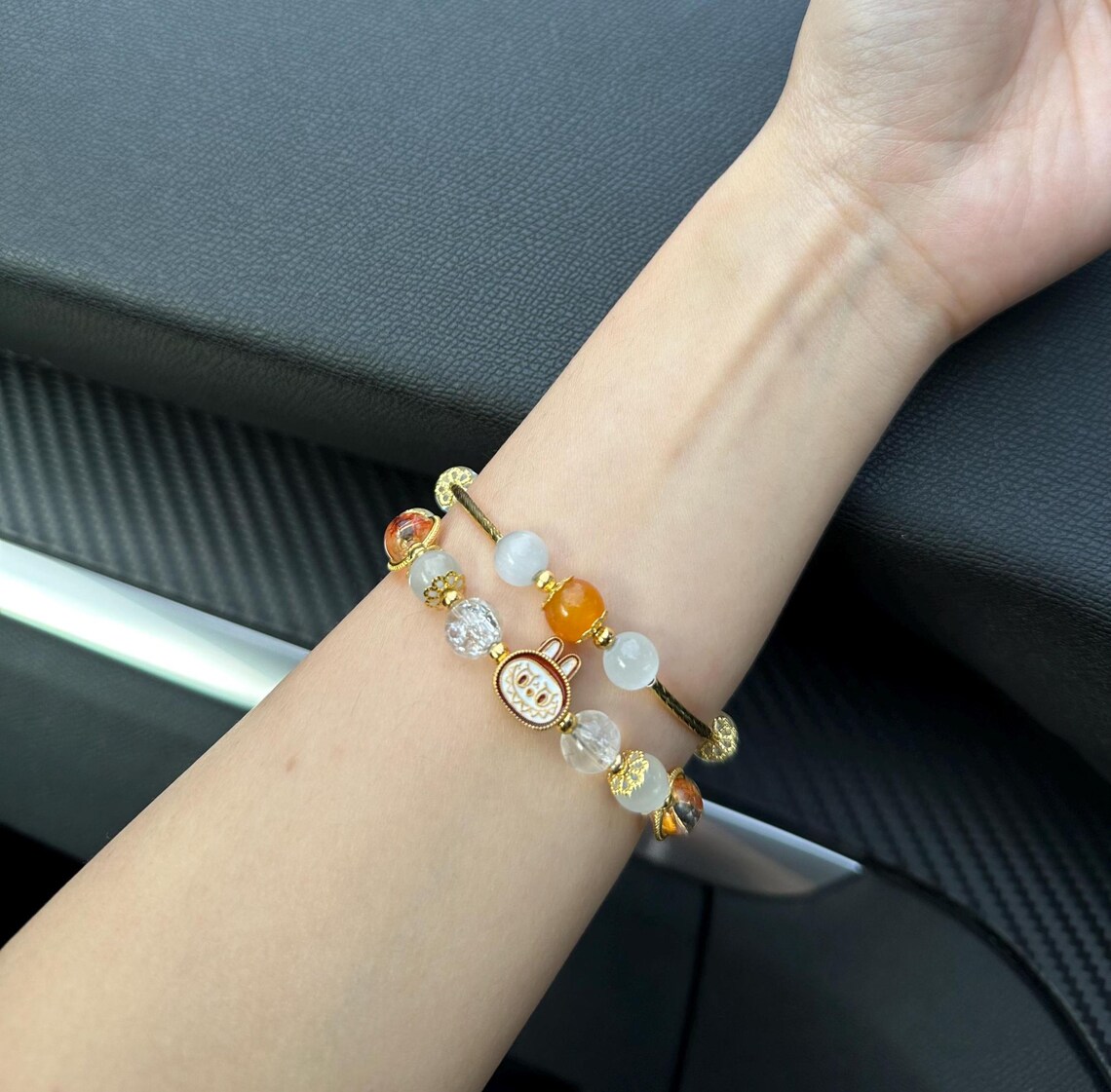 Labubu Bead Watch Strap / Band / Bracelet for Apple Watch Series 9 8 7 ...