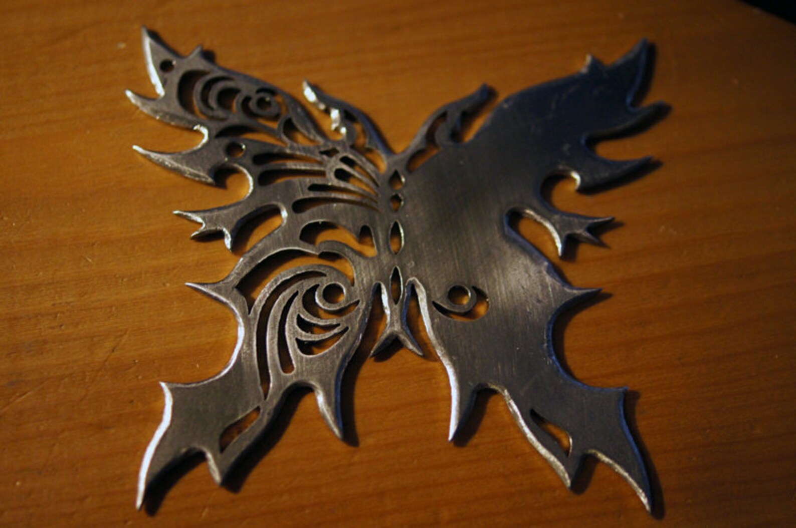 Butterfly Ninja Throwing Star Ornament Into the Badlands | Etsy