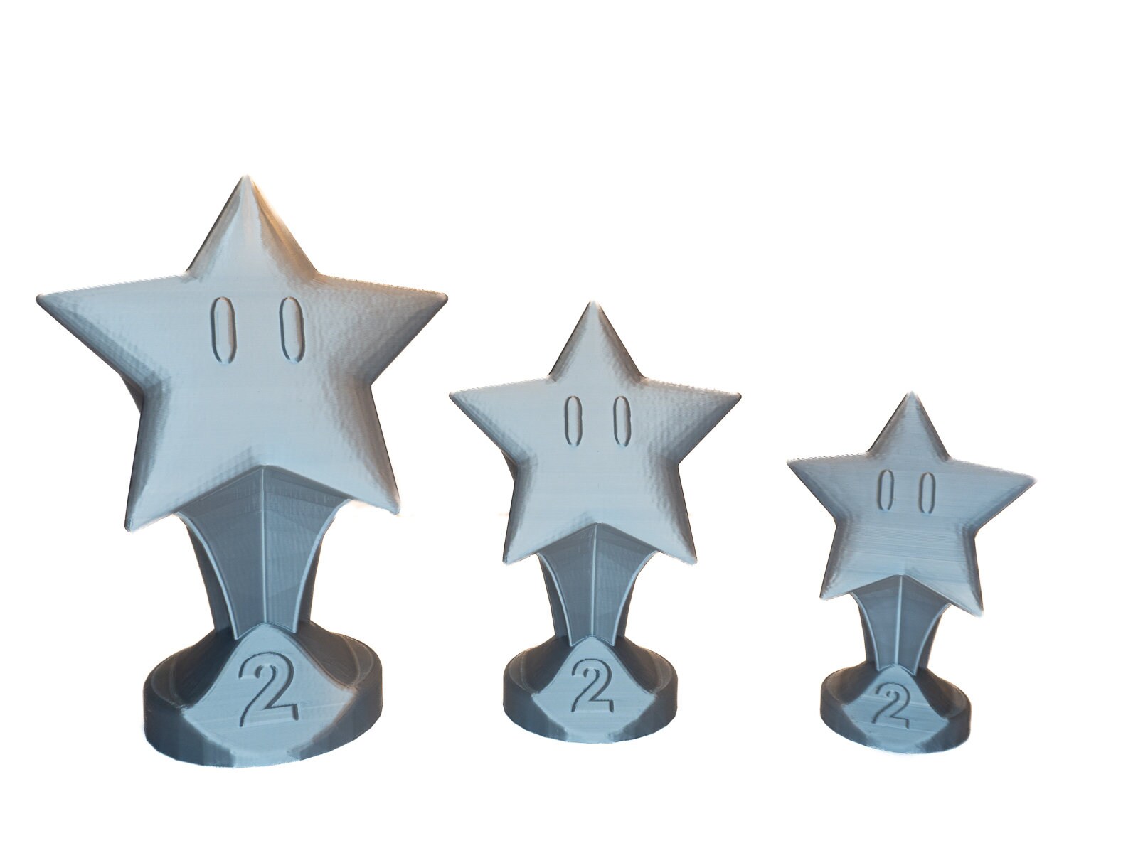 Mario Kart Trophy (gold, Silver, and Bronze) - Etsy