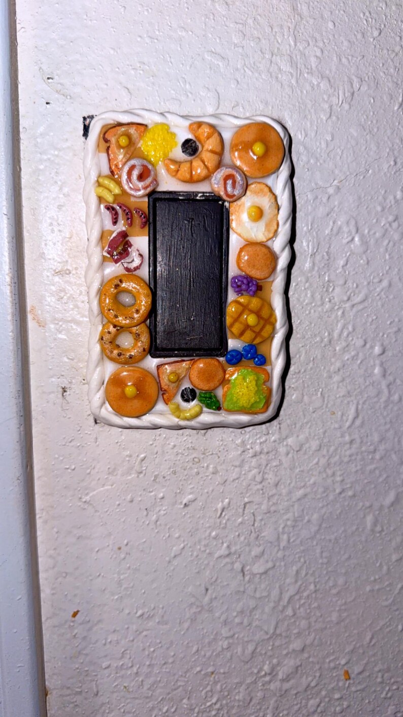 Breakfast Charcuterie Board Light Switch Cover - Etsy