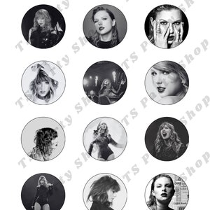 Printable Cupcake Toppers Reputation Swiftie Rep Taylor Swift Birthday ...