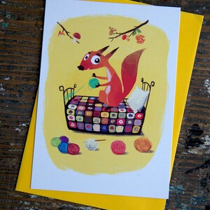 The Crafty Squirrel Cards Patchwork Crochet - Etsy