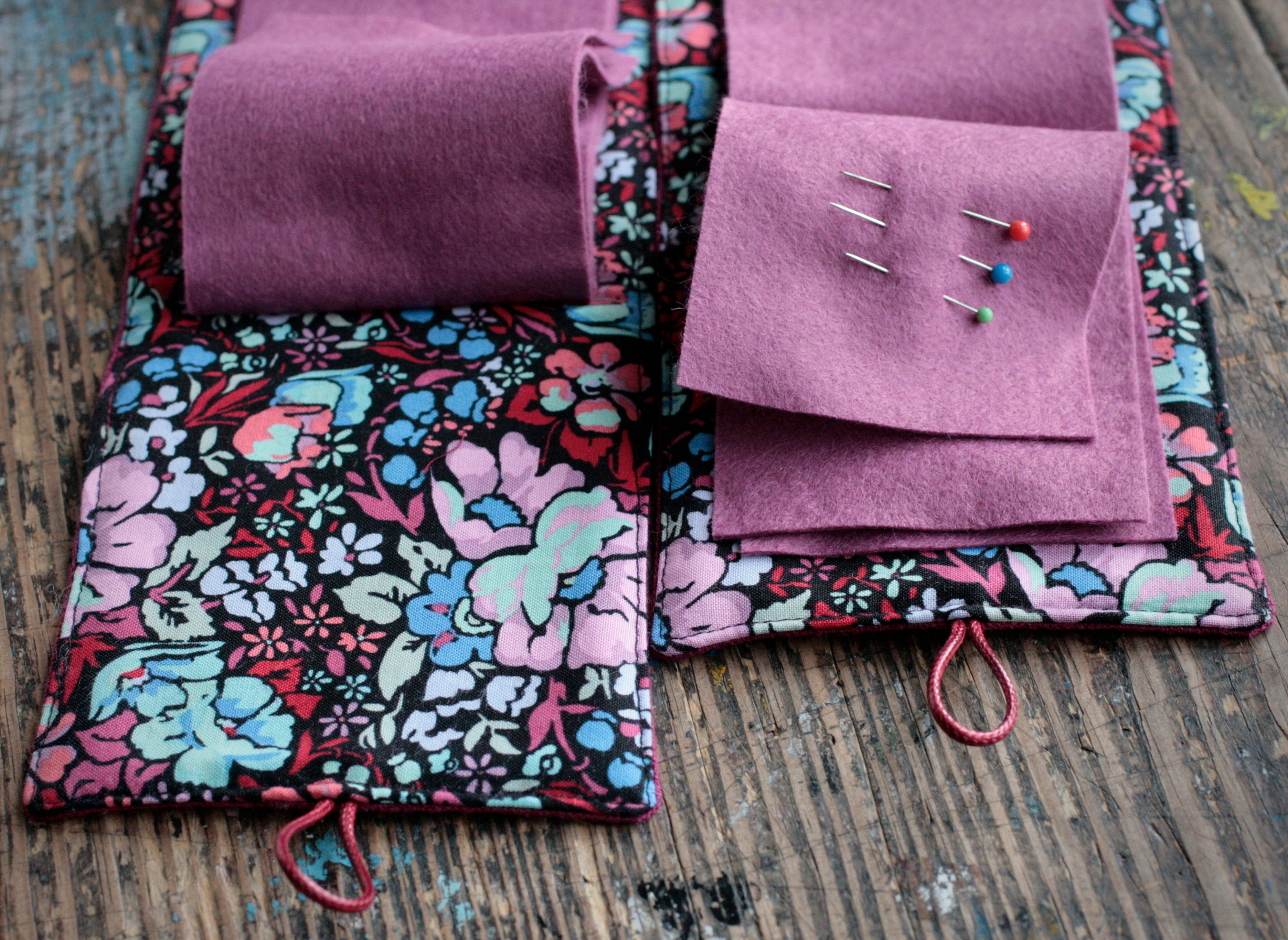 Small Linen Needle Book - Etsy