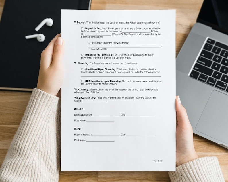 Letter of Intent, Letter of Intent (LOI), Letter of Intent (LOI) Forms ...