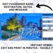 BOSTON Surprise Trip Gift Ticket. Boarding Pass. Printable Ticket. Trip ...