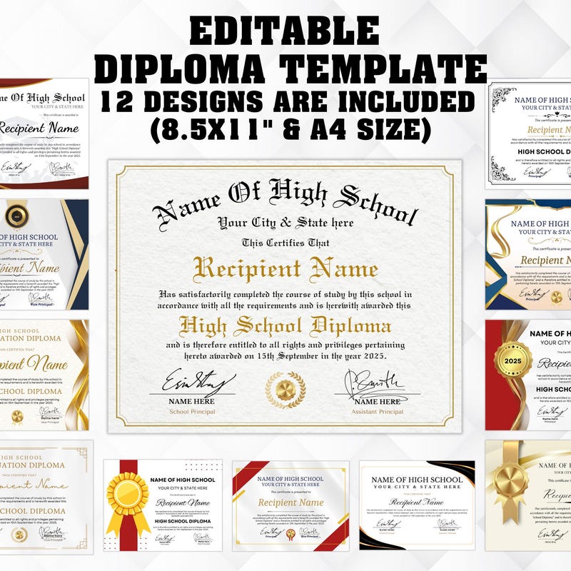 Diploma Svg - Etsy
