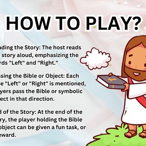 Bible Games, Left or Right Bible Game, Womens Ministry Games, Bible ...
