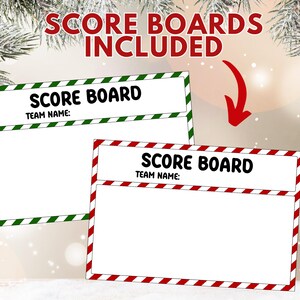 Christmas Friendly Feud Game, Printable Christmas Game, Christmas Party ...