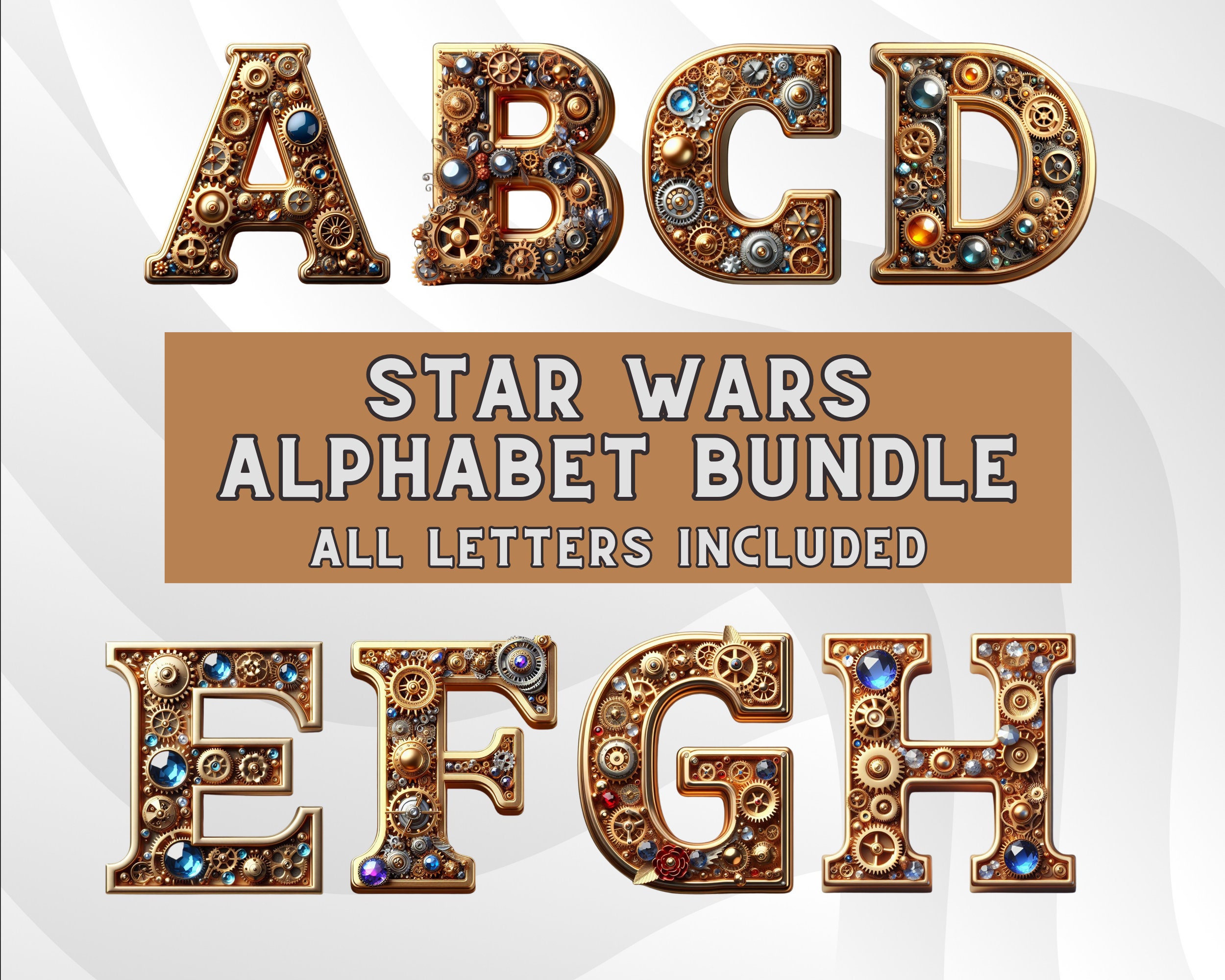 Mechanical Alphabet, Cogs Wheels PNG, Letter Aplhabet, Letter PNG ...