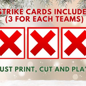 Christmas Friendly Feud Game, Printable Christmas Game, Christmas Party ...