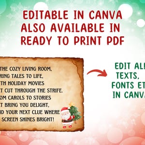 Difficult Christmas Treasure Hunt - Difficult Christmas Scavenger Hunt ...