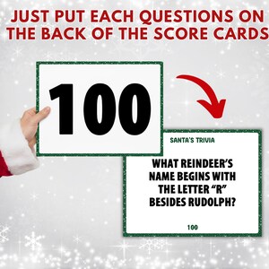 Christmas Jeopardy Christmas Jeoparty Game Printable Christmas Party ...