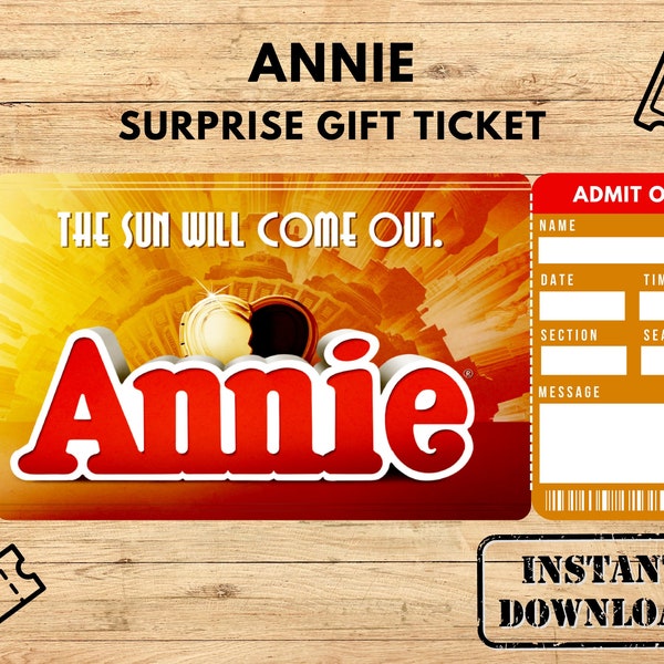 Annie Musical - Etsy