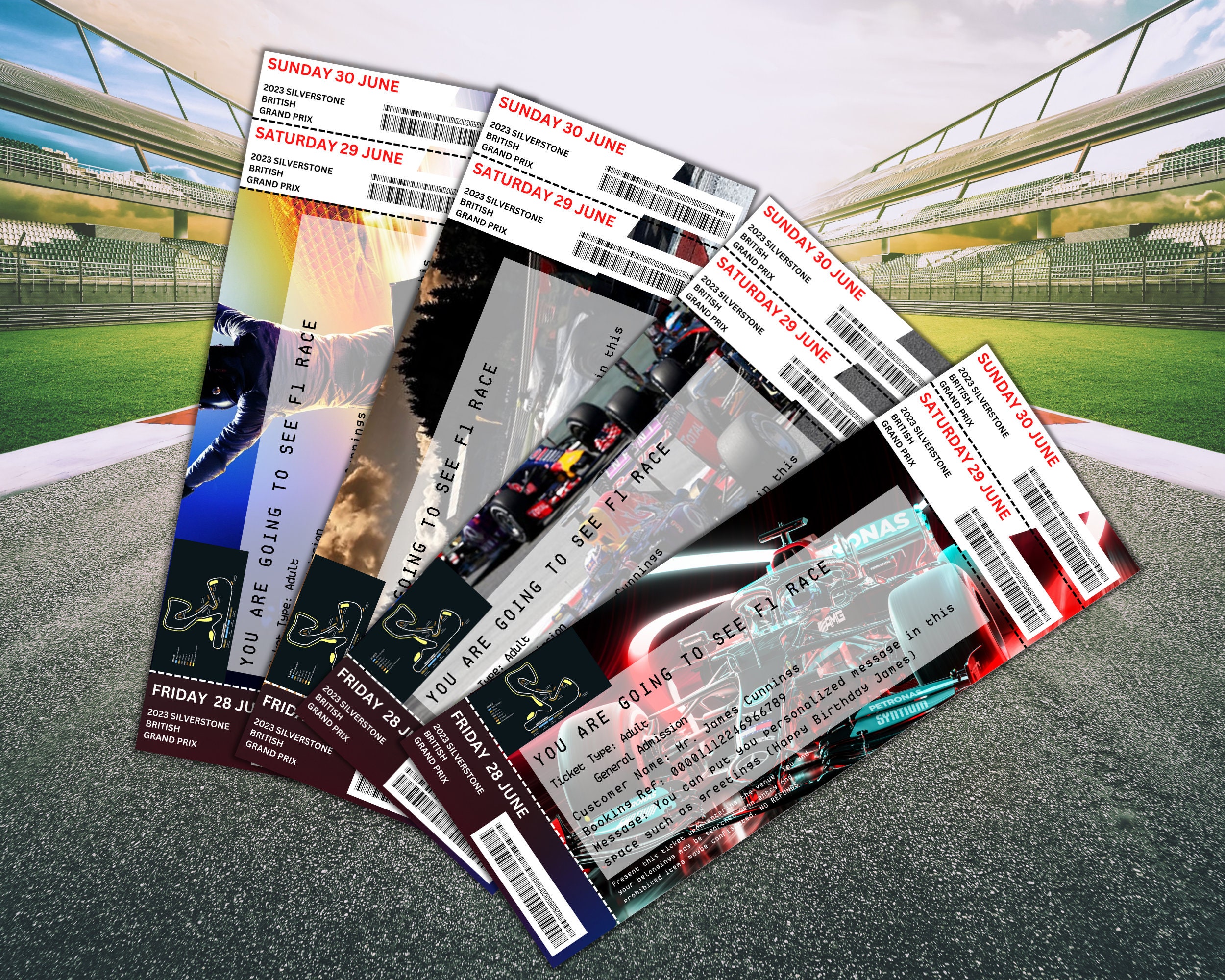 Editable Racing Gift Voucher, Car Racing Keepsake Ticket, Racing ...