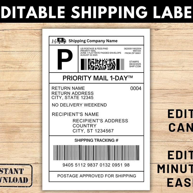 Usps Label Postage - Etsy