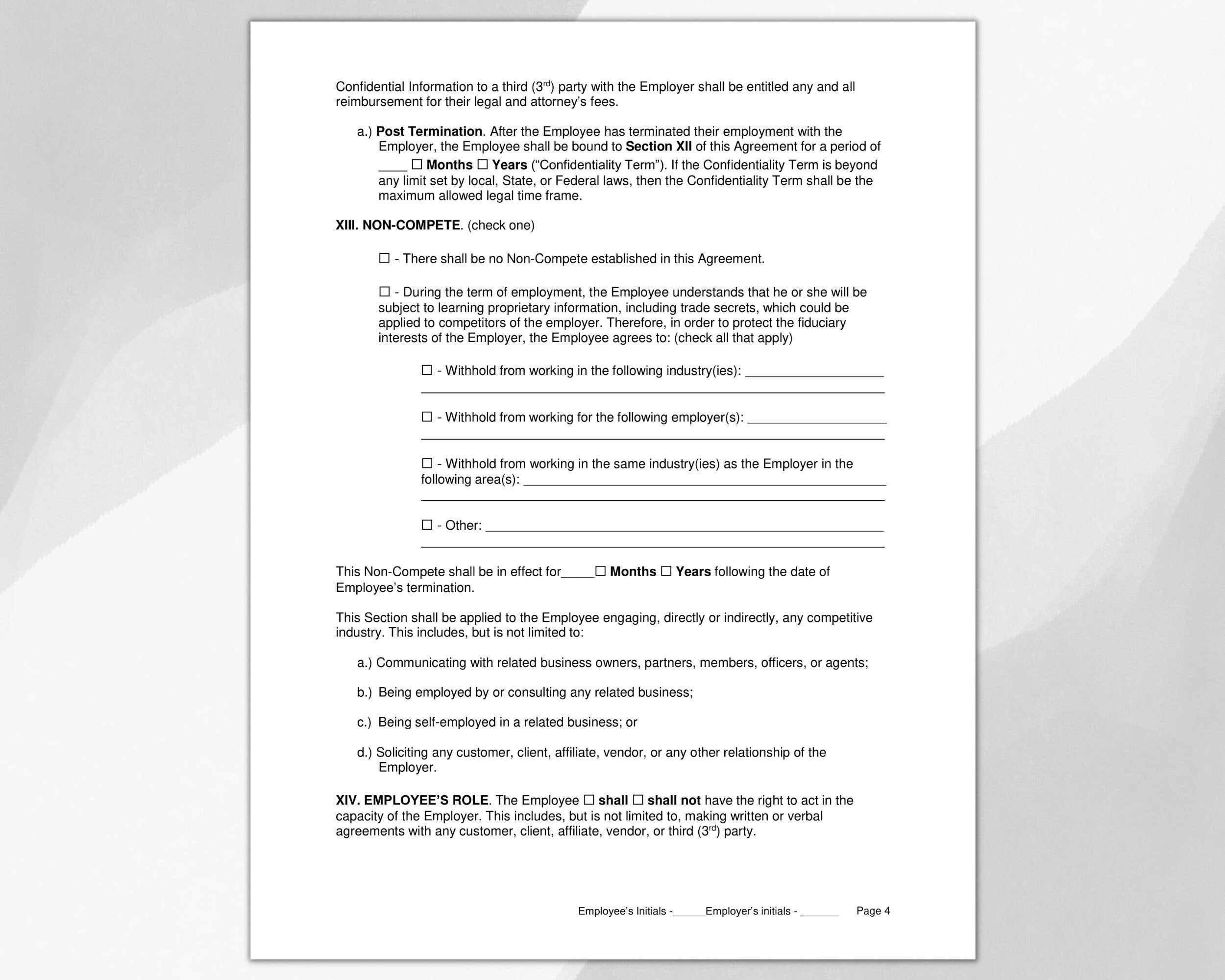 Employment Contract, Employment Contract Agreement, Employment Service ...