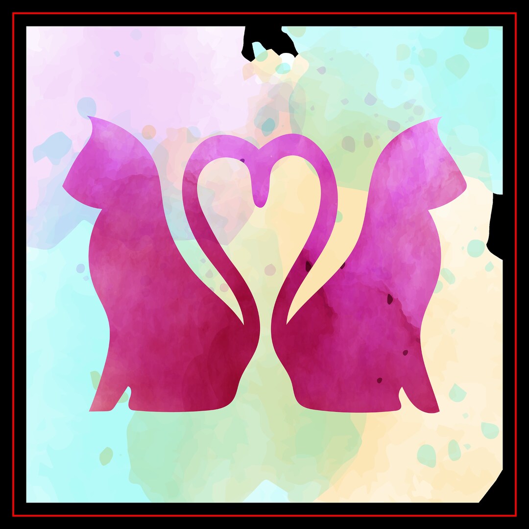 A Tail of Love Prints 18x24 - Etsy