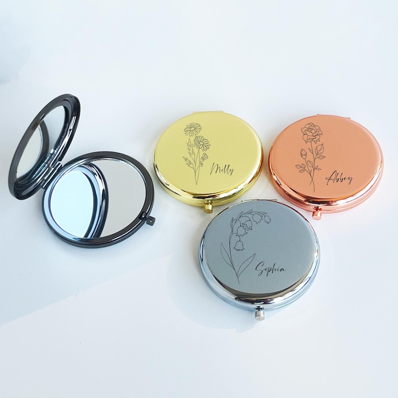 Personalized Compact Mirror - Etsy