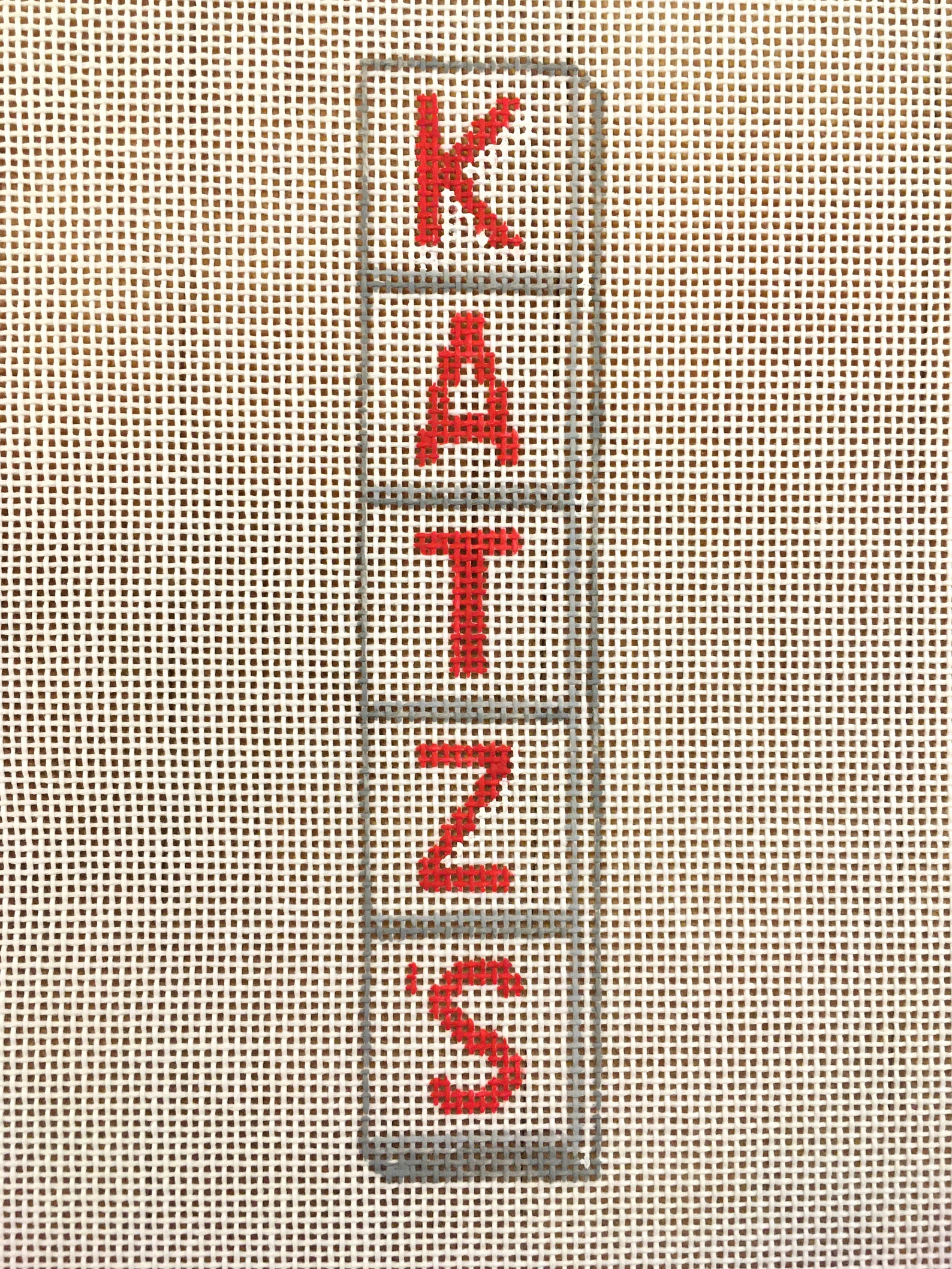 Katz's Deli Sign NYC Needlepoint Canvas | Etsy