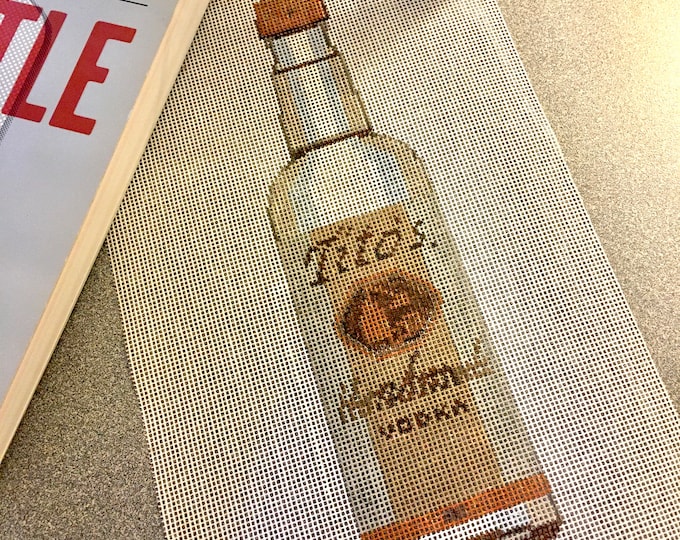 Tito's Vodka Hand Painted Needlepoint Canvas - Etsy