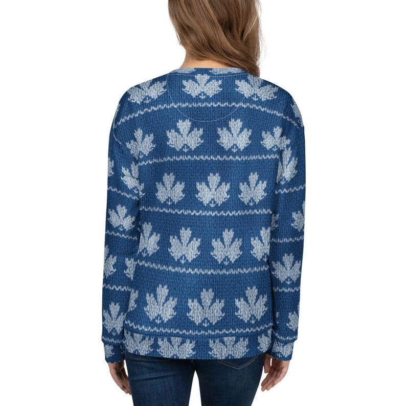 Ugly Canadian Maple Leaf Unisex Christmas Sweater – Perfectly Tacky ...