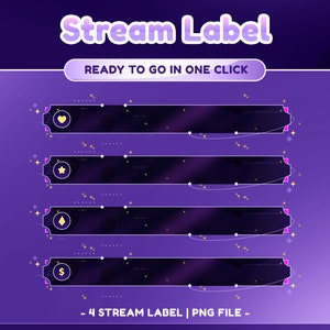 Celestial Haze Animated Stream Pack for Twitch,youtube | Galaxy Theme ...