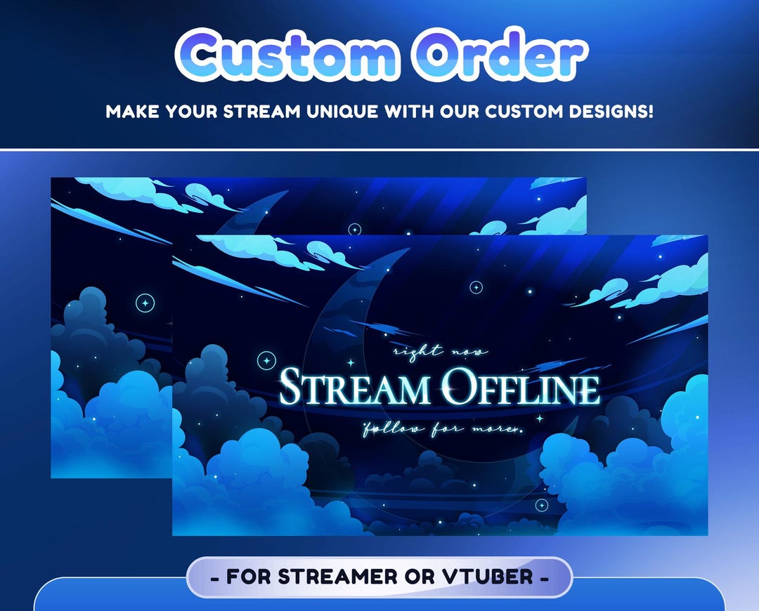 Basic Custom Order Custom Pack Stream Overlay Package Custom Panel ...