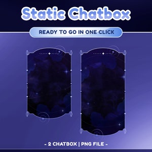 Cosmic Symphony Animated Stream Pack for Twitch, Youtube | Galaxy Theme ...