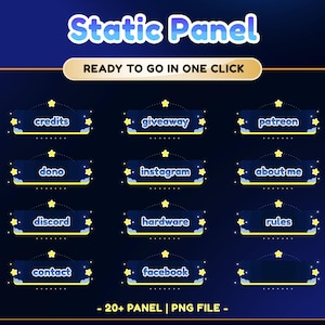 Cloudy Sky Animated Streamo] Overlay Package, Overlay for Twitch ...