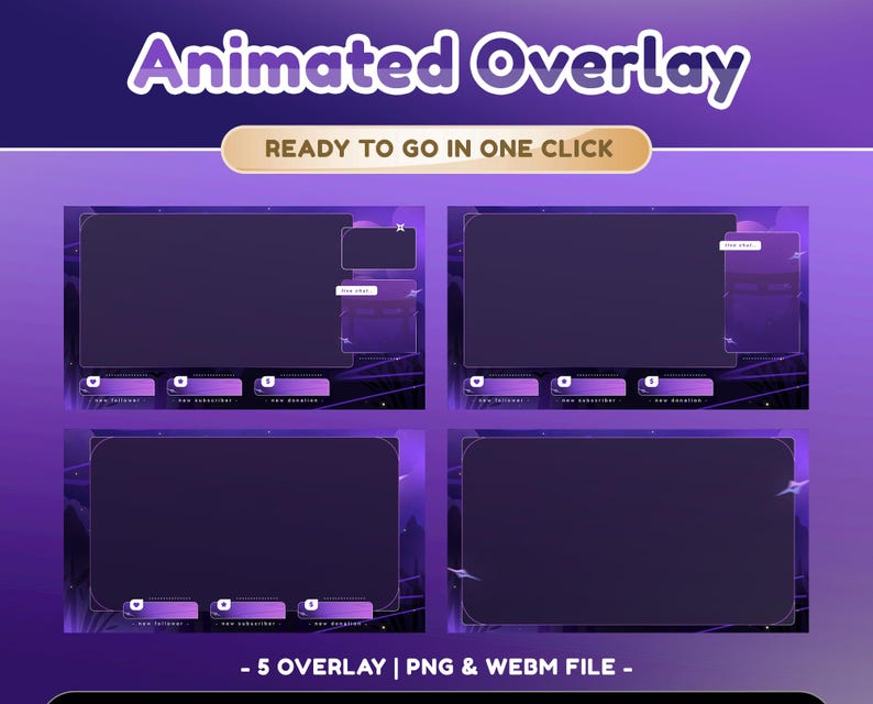 Japan Night View Animated Stream Pack for Twitch, Youtube, Japan Theme ...